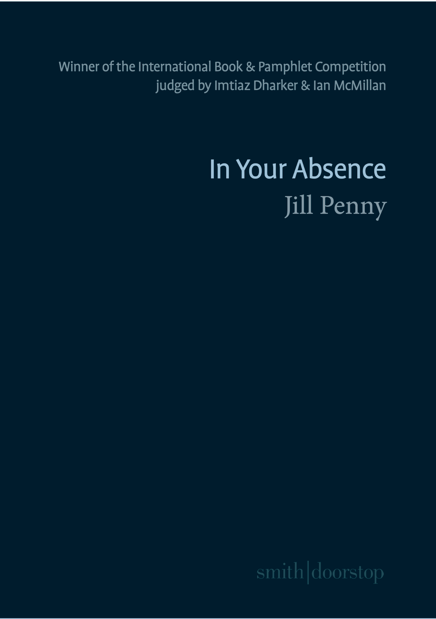 In Your Absence - The Poetry Business